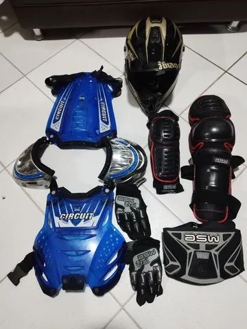 "equipamentos trilha motocross" no Brasil