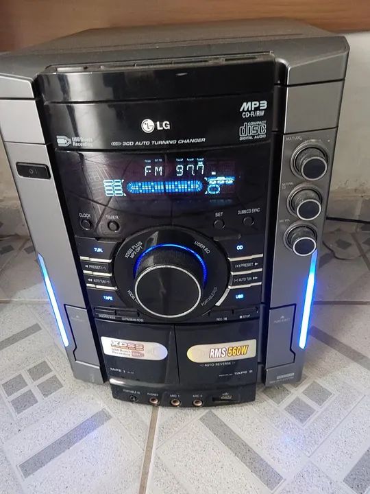 "mini hi fi system lg" no Brasil