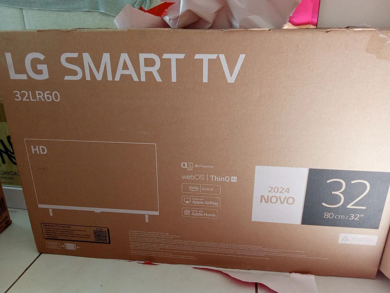 TV LG 32 polegadas Smart 4K - TVs - Barroso, Fortaleza 1365039863 | OLX