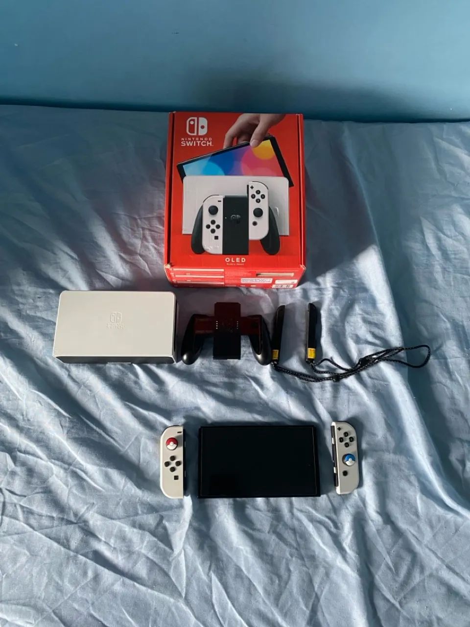 Nintendo Switch OLED Branco - Novo! - Consoles de Vídeo Game - Portais (Polvilho), Cajamar ...