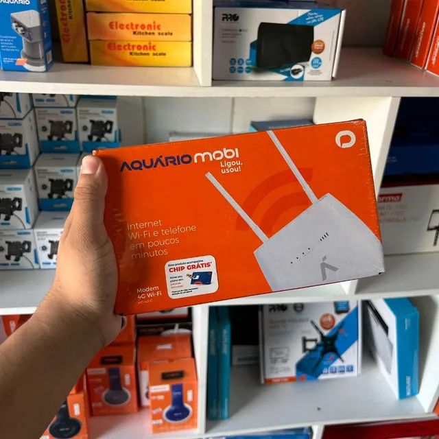 "modem internet 4g" no Brasil