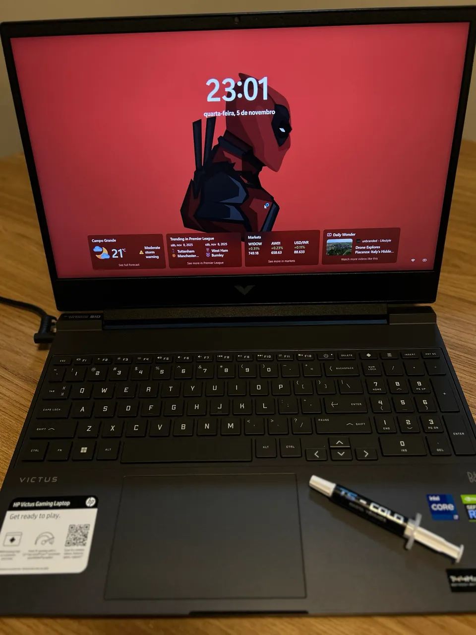 HP Victus V15 i7-12gen RTX 3050ti 16gb - Notebooks - Parque Residencial ...