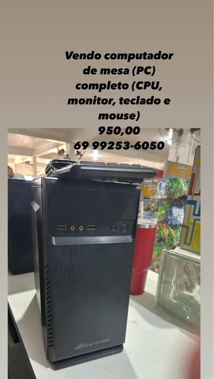 "computador de mesa completo" - Computadores e Desktops no Brasil