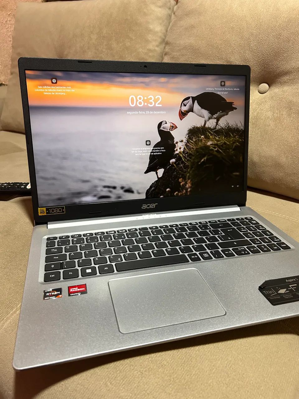 Notebook Acer Aspire 5 | Ryzen 7 (5000 Series) | 12GB RAM | SSD 512GB ...