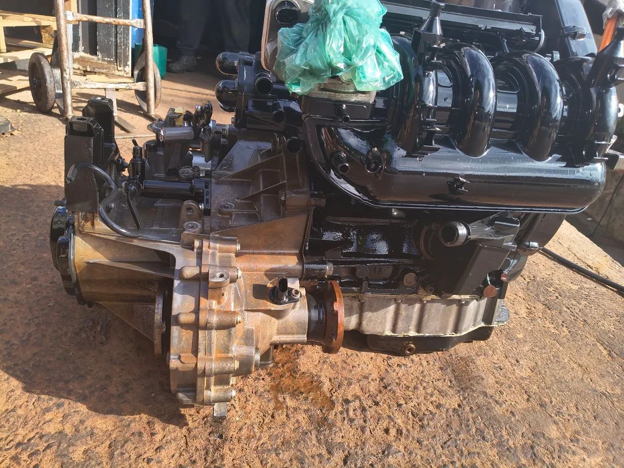 Motor e câmbio 1.6 gol G5, Savero, Fox FLEX , SEM NOTA SEM BAIXA ...