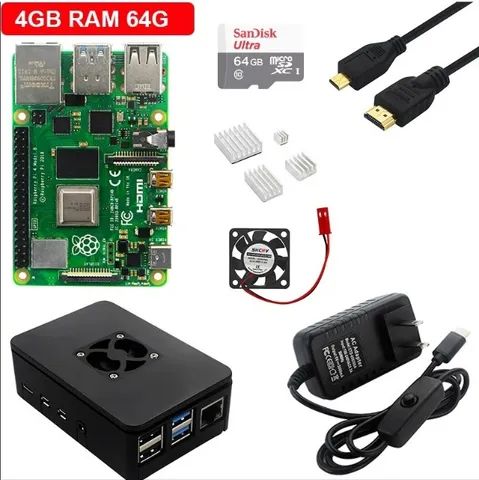 "raspberry pi 4" no Brasil