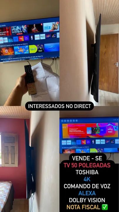 "tv toshiba 50 polegadas" no Brasil