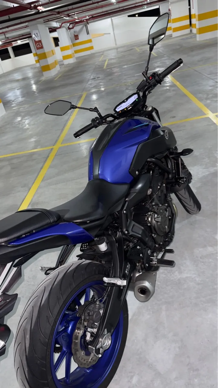 Motos YAMAHA MT-07/MT-07 no Brasil