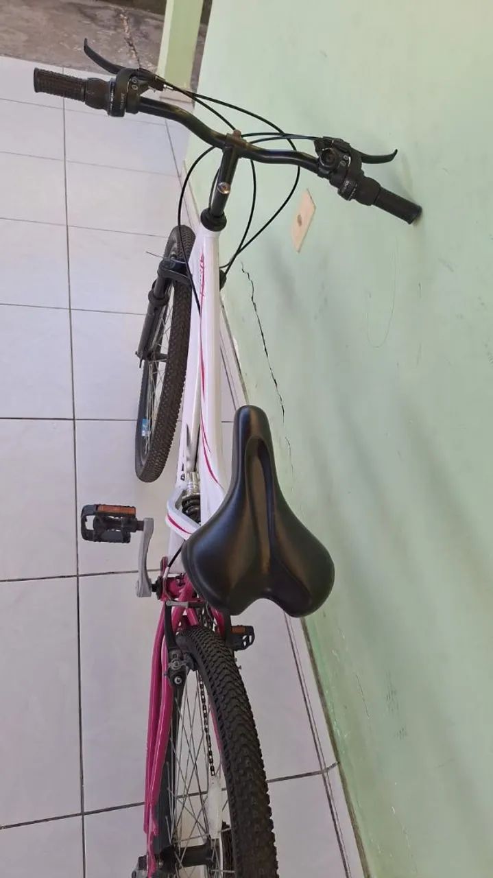 Bicicleta Aro 26 Vivid Houston Vivid Branco/rosa Pink - Ciclismo ...