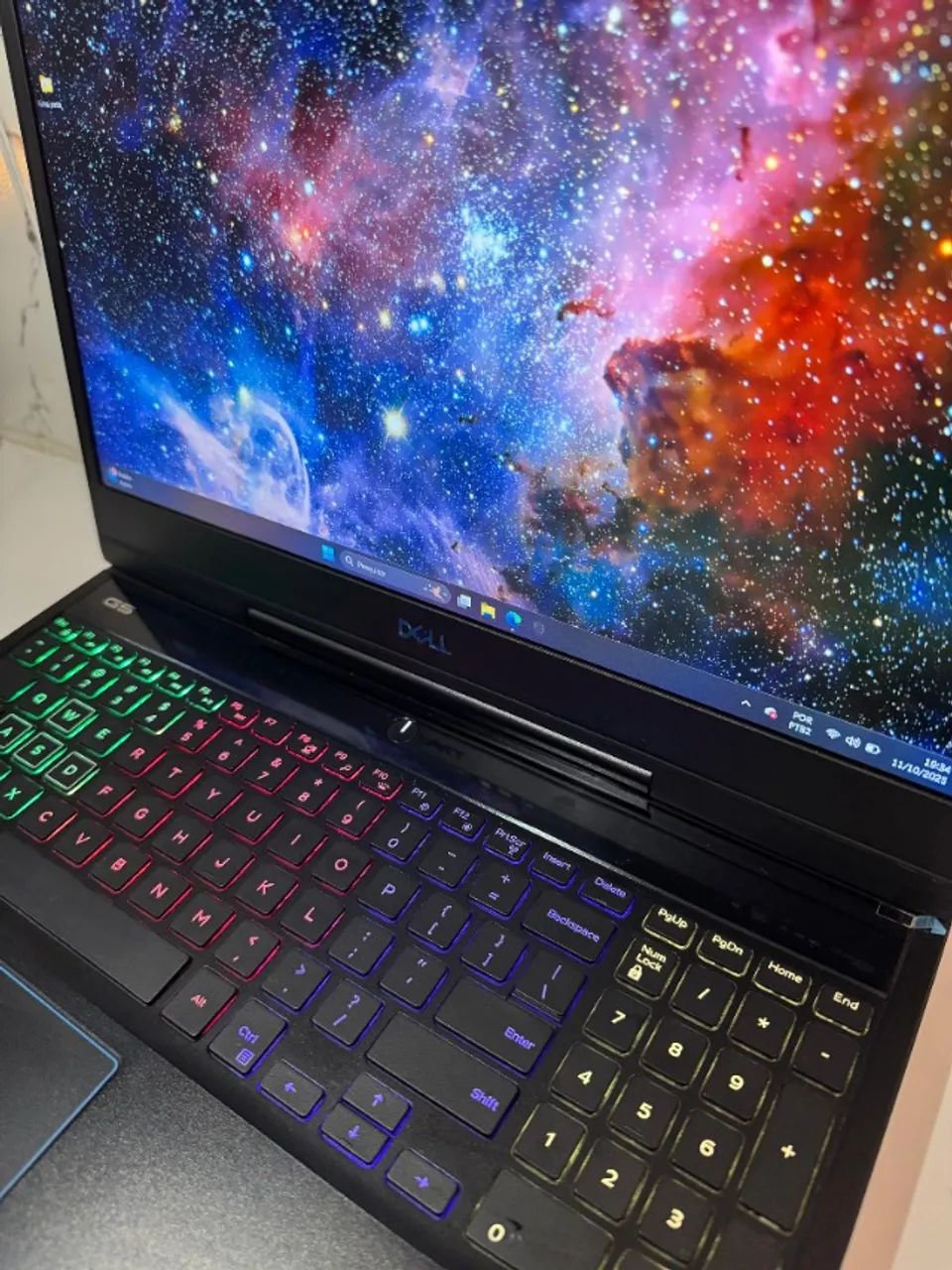 Notebook Dell G5 15 5590 TOP! I7 9ºG 16GB 512NVME RTX 2060 6GB TELA IPS ...