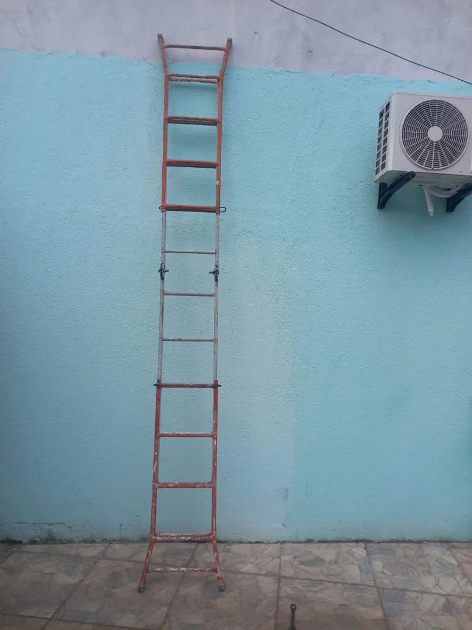 Escada 3.5mt de ferro marca Zeus - Ferramentas de Construção ...