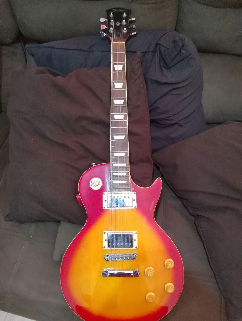 Guitarra Steinberg LPS 280 Les Paul + Caixa Amplificadora Meteoro ...