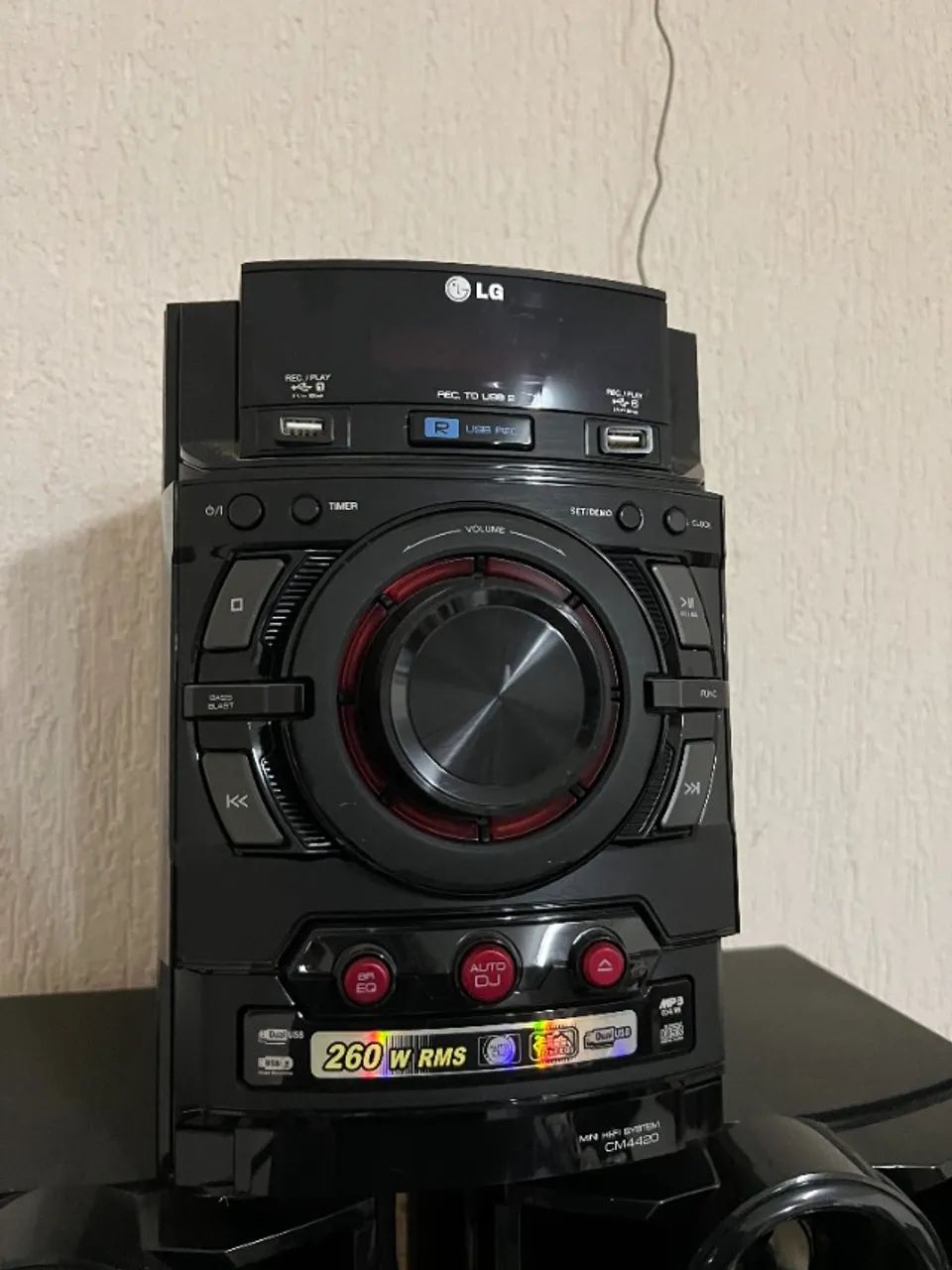 Mini Hi-Fi System LG CM4420 Completo (CD, entradas USB, MP3) - Aparelhos de Som - Itaberaba, São ...