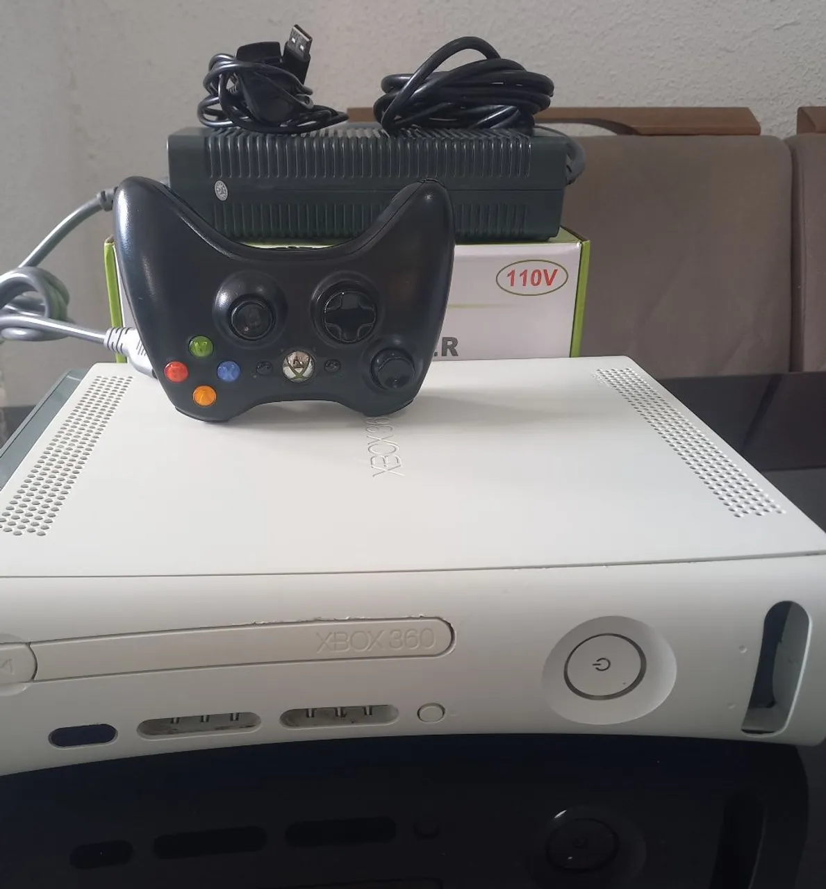 "xbox 360 fat" - Consoles de Vídeo Game no Brasil