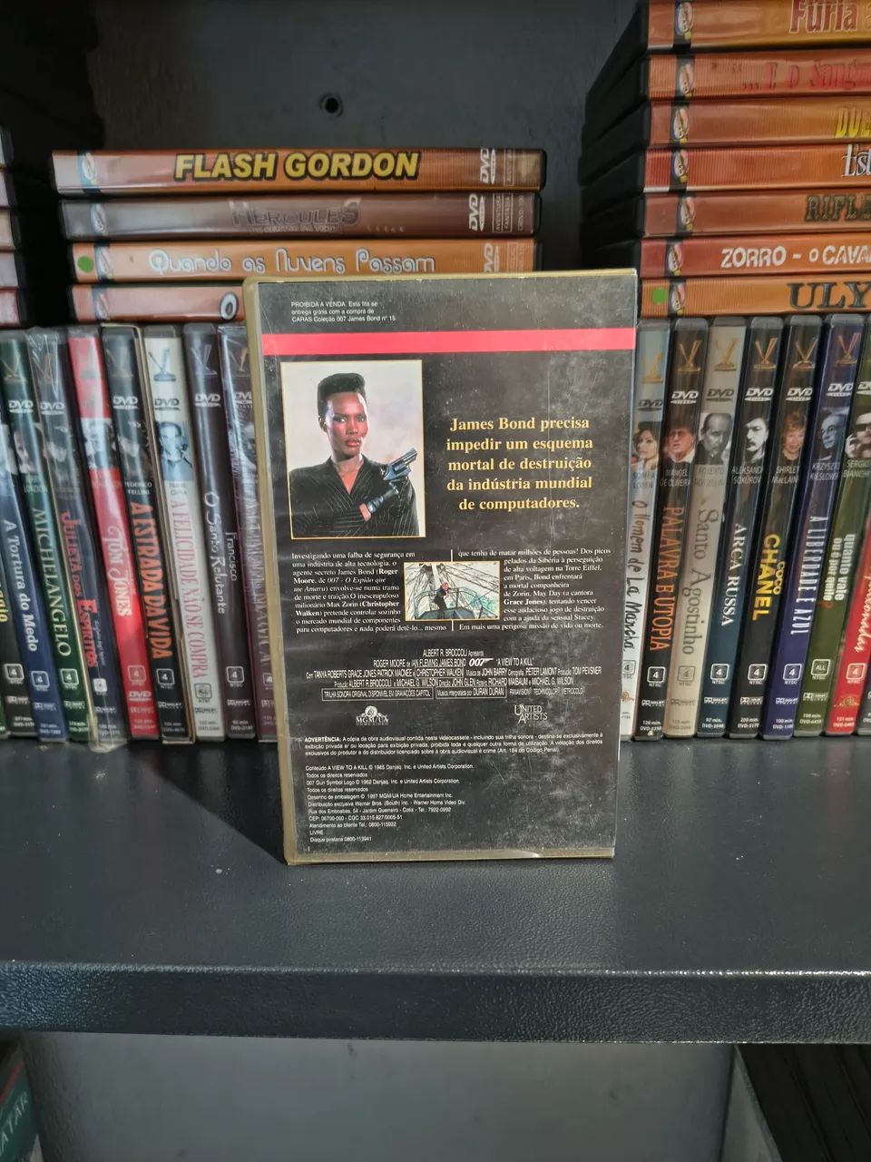 Fita VHS 007 - Na Mira dos Assassinos - DVD, Blu-Ray e Vídeo Cassete ...