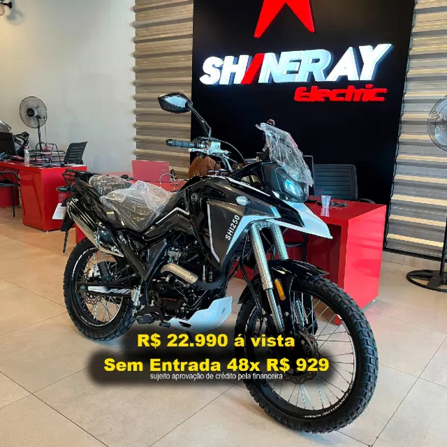 Motos Shineray SHI 250 no Brasil