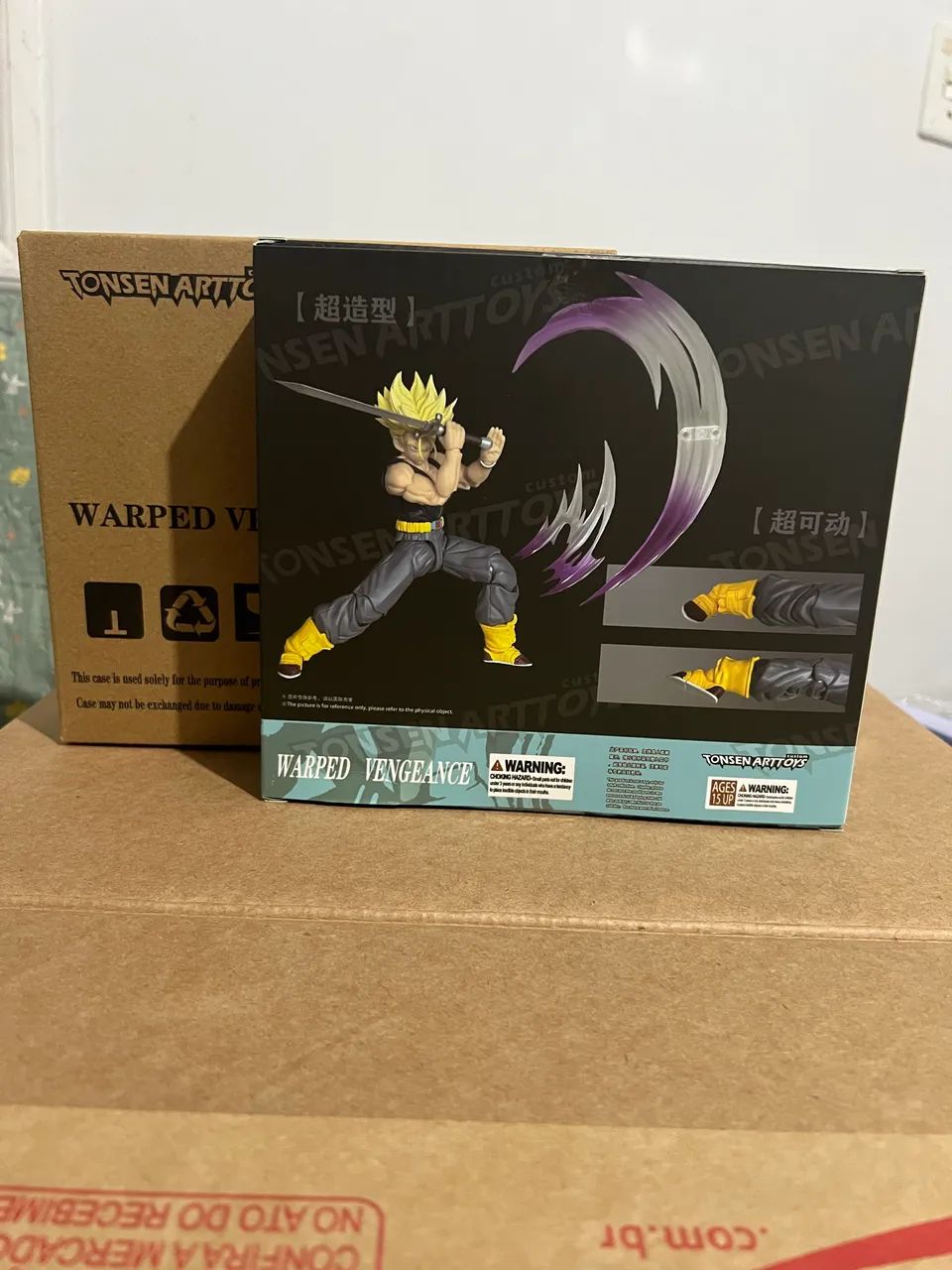 Trunks 05A Tonsen SH Figuarts Kamione - Hobbies e coleções - São ...