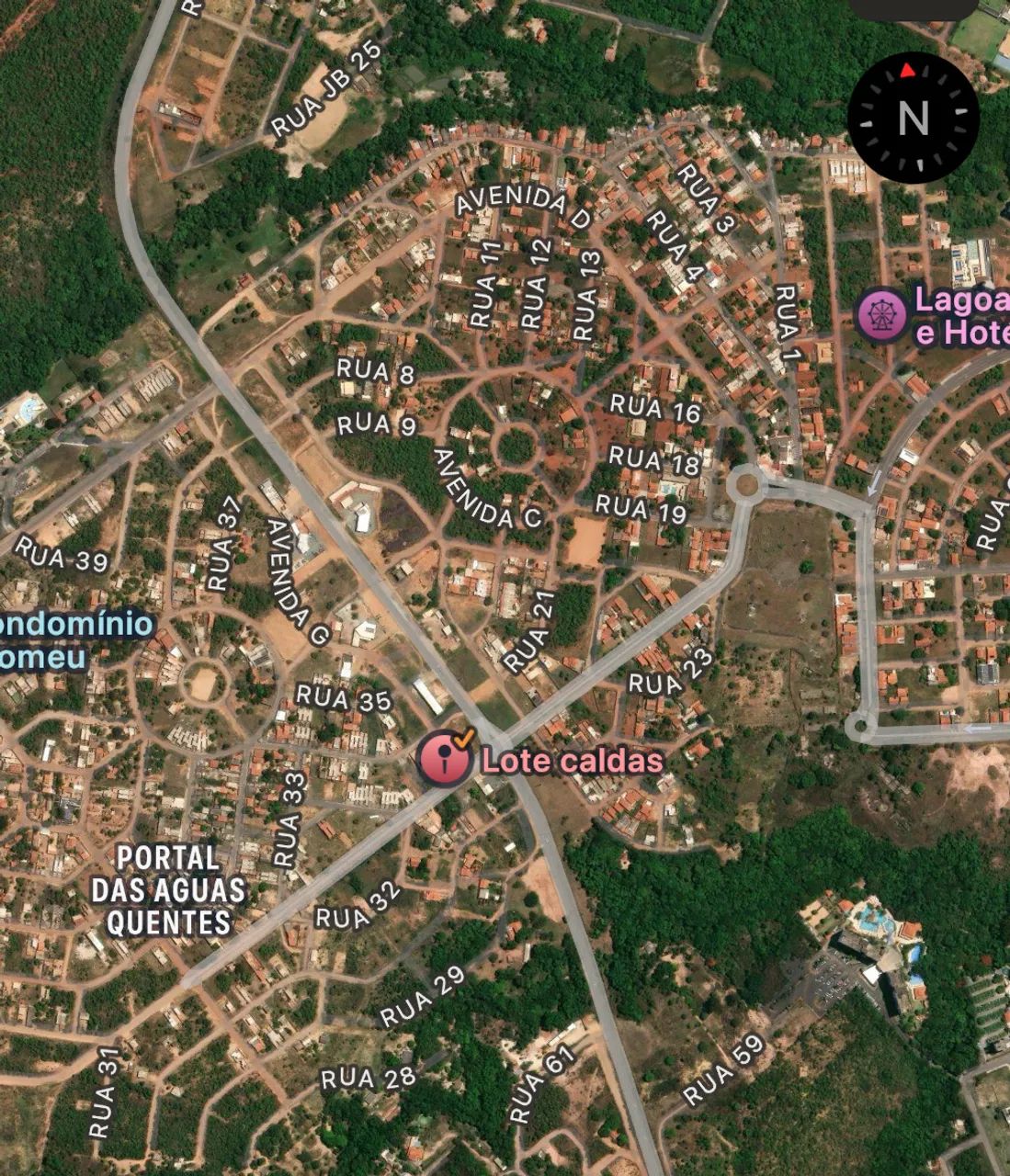 Lote de Frente a Avenida em Caldas Novas GO- Próximo a Nova Havan ...