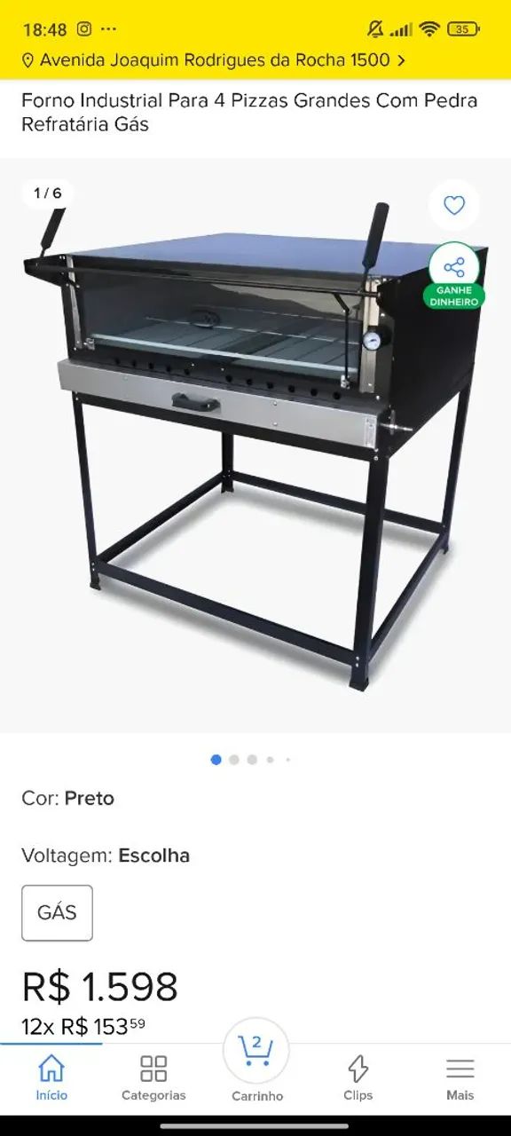 Forno de assar pizza foto ilustrativa mais o forno e do msm tamanho ...