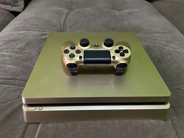 "ps4 slim gold" no Brasil