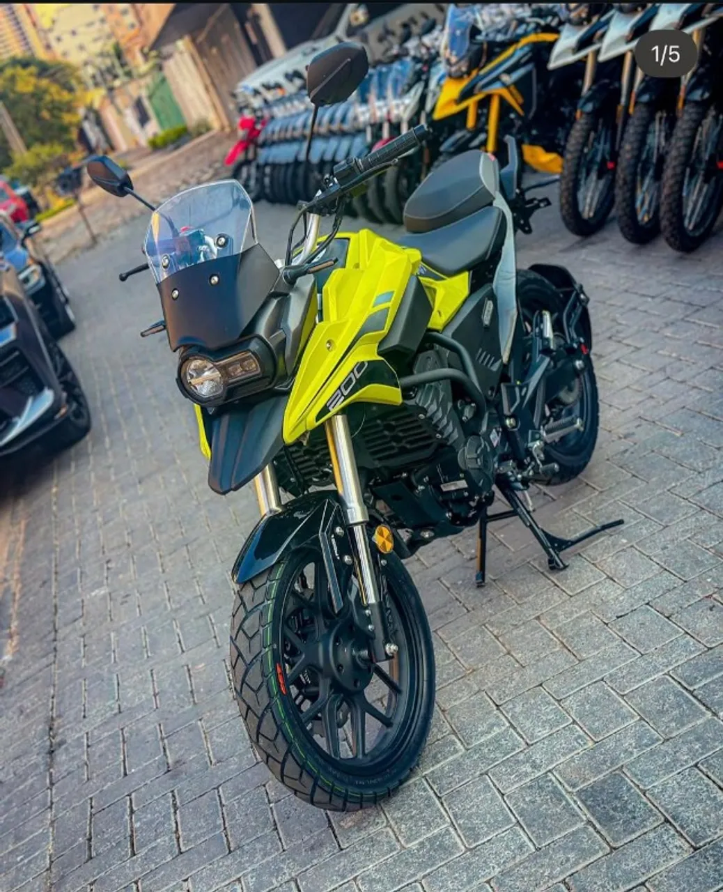 Motos Shineray XY 200 STORM EFI no Brasil