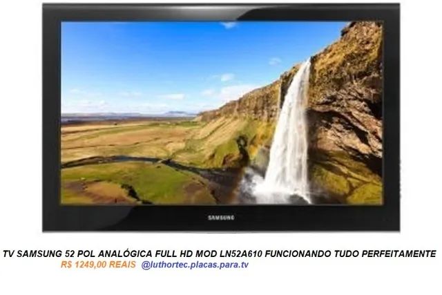 "tv lcd 52 polegadas" no Brasil