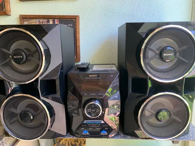 "system sony mhc" no Brasil