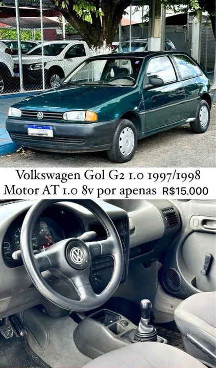 VOLKSWAGEN GOL 1998 Usados e Novos