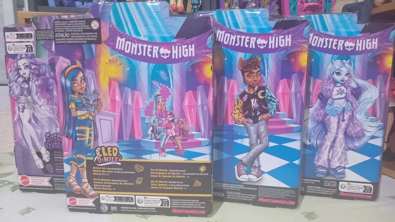 Monster High G3 Somente caixa original escolha sua preferência ...