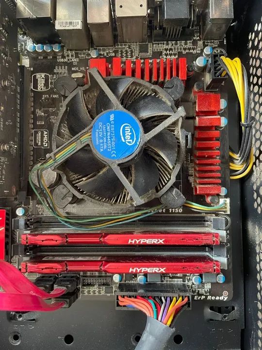 Placa Mãe H97 Gaming 3 + Intel Core i3-4170 + 8GB RAM HyperX - Completo ...