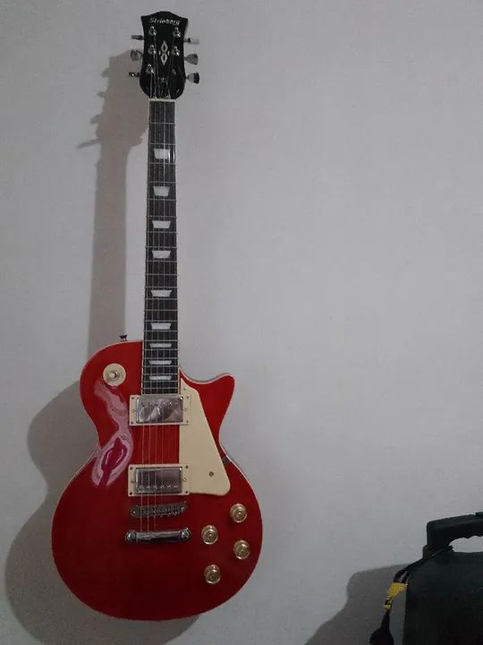 Guitarra Elétrica Strimberg LPS 230 Vermelha - Instrumentos musicais ...