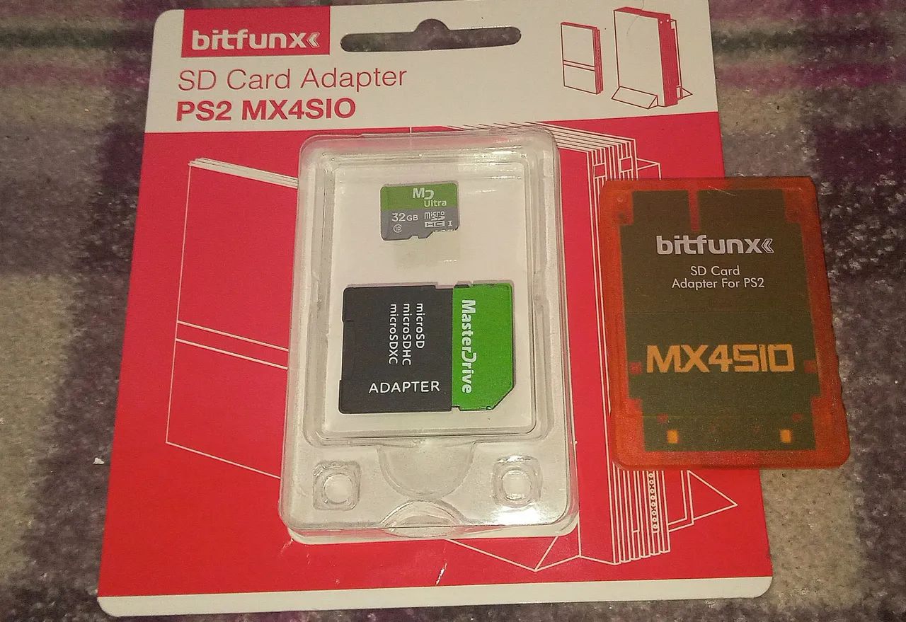 Adaptador SD Card para PS2 MX4SIO - bitfunx - Peças e Acessórios de ...