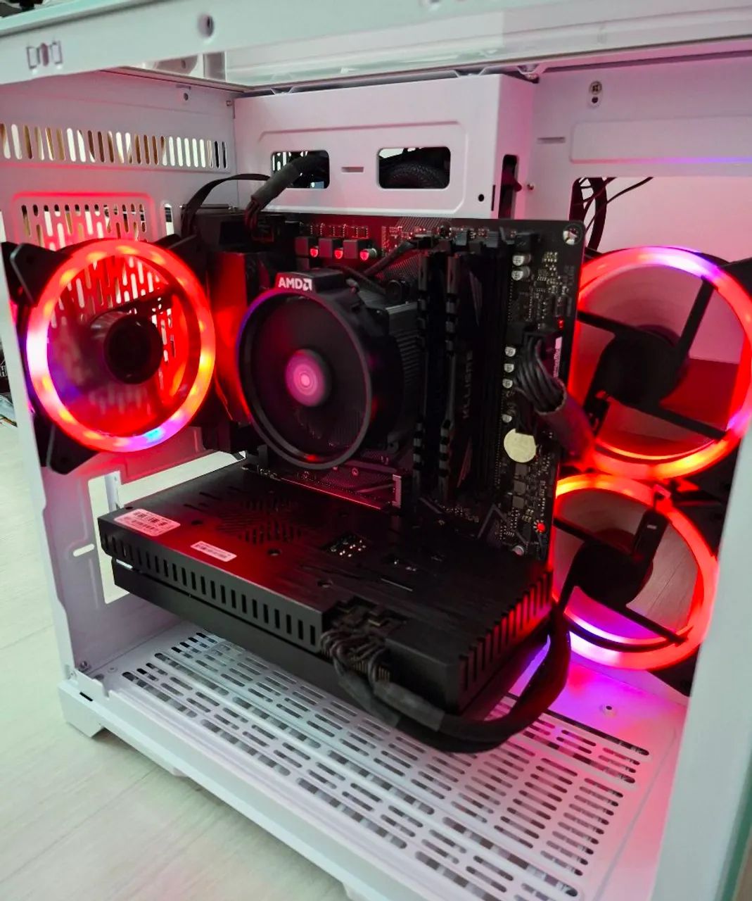 PC Gamer Ryzen 7 5700 + Gigabyte Aorus B550M + Radeon RX 5700XT 8GB ...