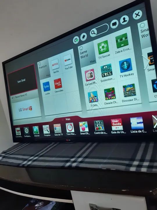 Tv LG 42 polegadas smart funcionando normal - TVs - Ferrazópolis, São Bernardo do Campo ...