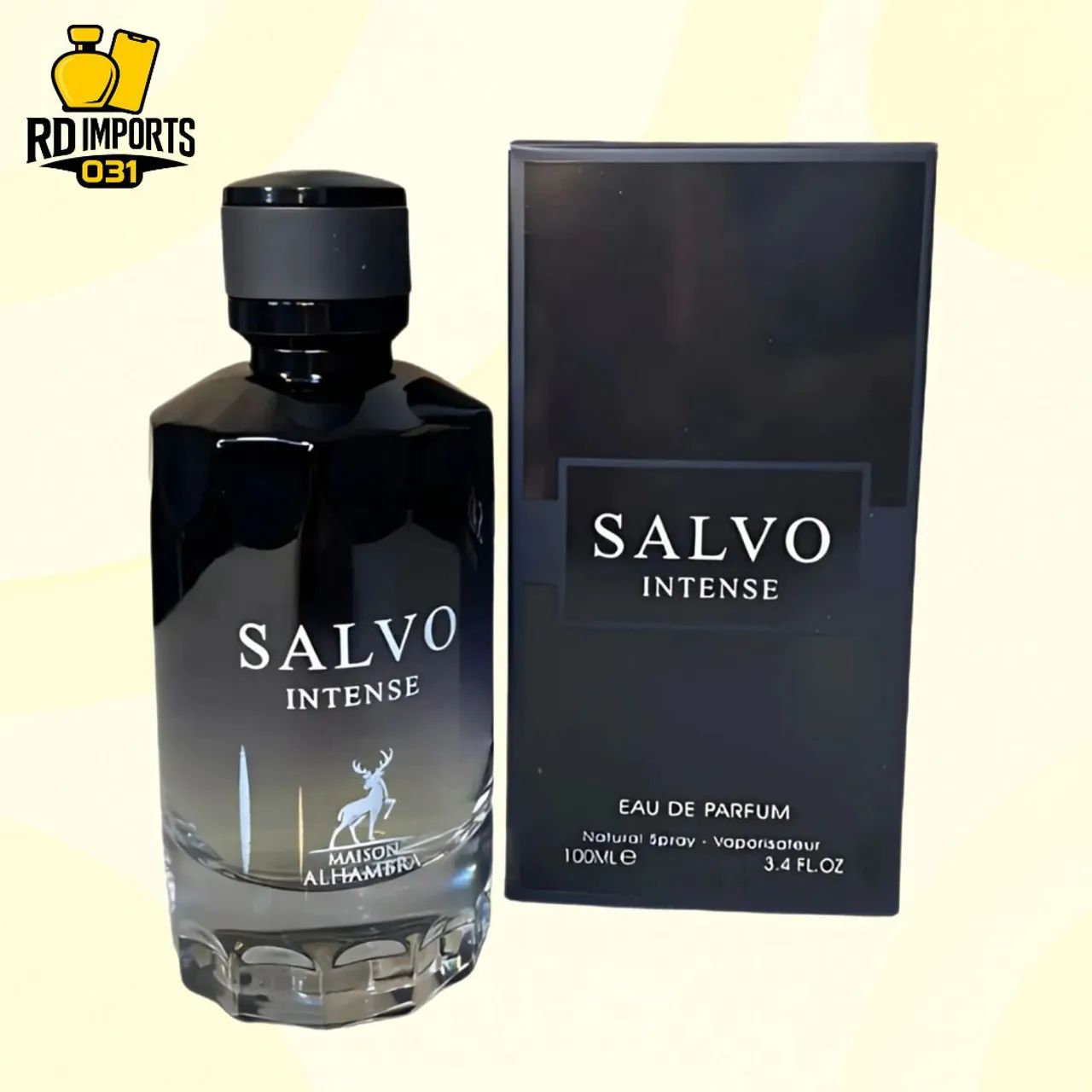 Perfume Salvo Intense Maison Alhambra Eau de Parfum 100ml - Beleza e ...