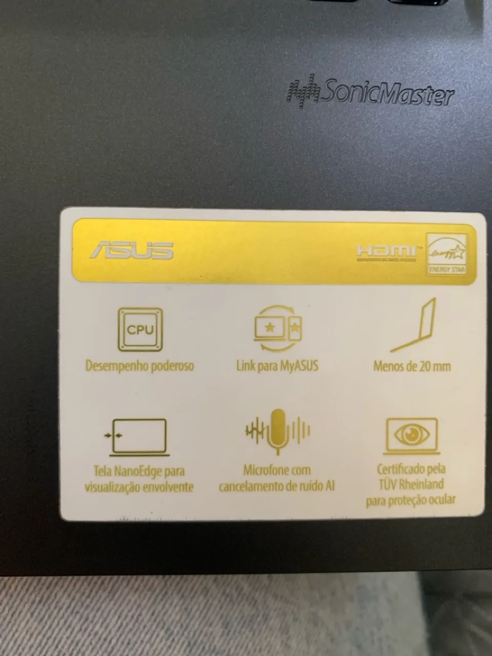 "asus sonicmaster" no Brasil