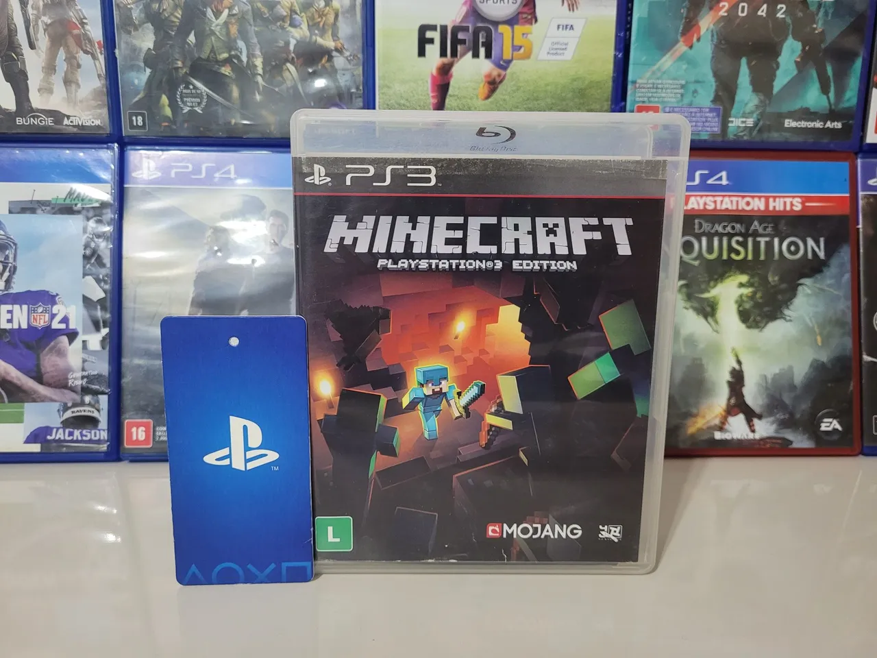 "minecraft midia fisica" - Jogos de Vídeo Game no Brasil
