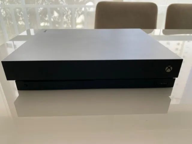 "console xbox one x" no Brasil