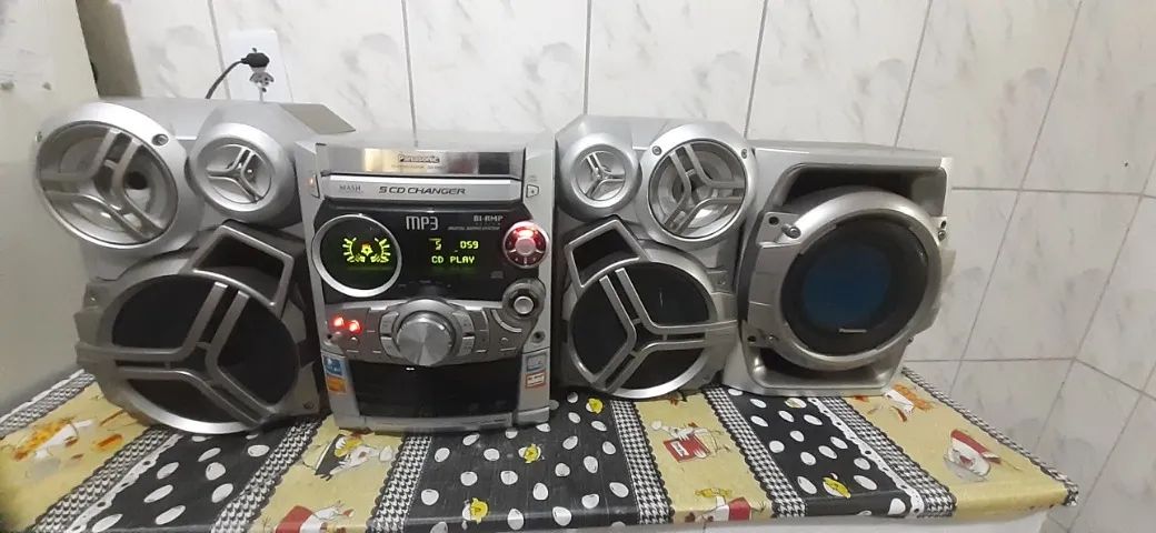 Mini System Panasonic sa-ak521 Raridade - Aparelhos de Som - Cidade ...