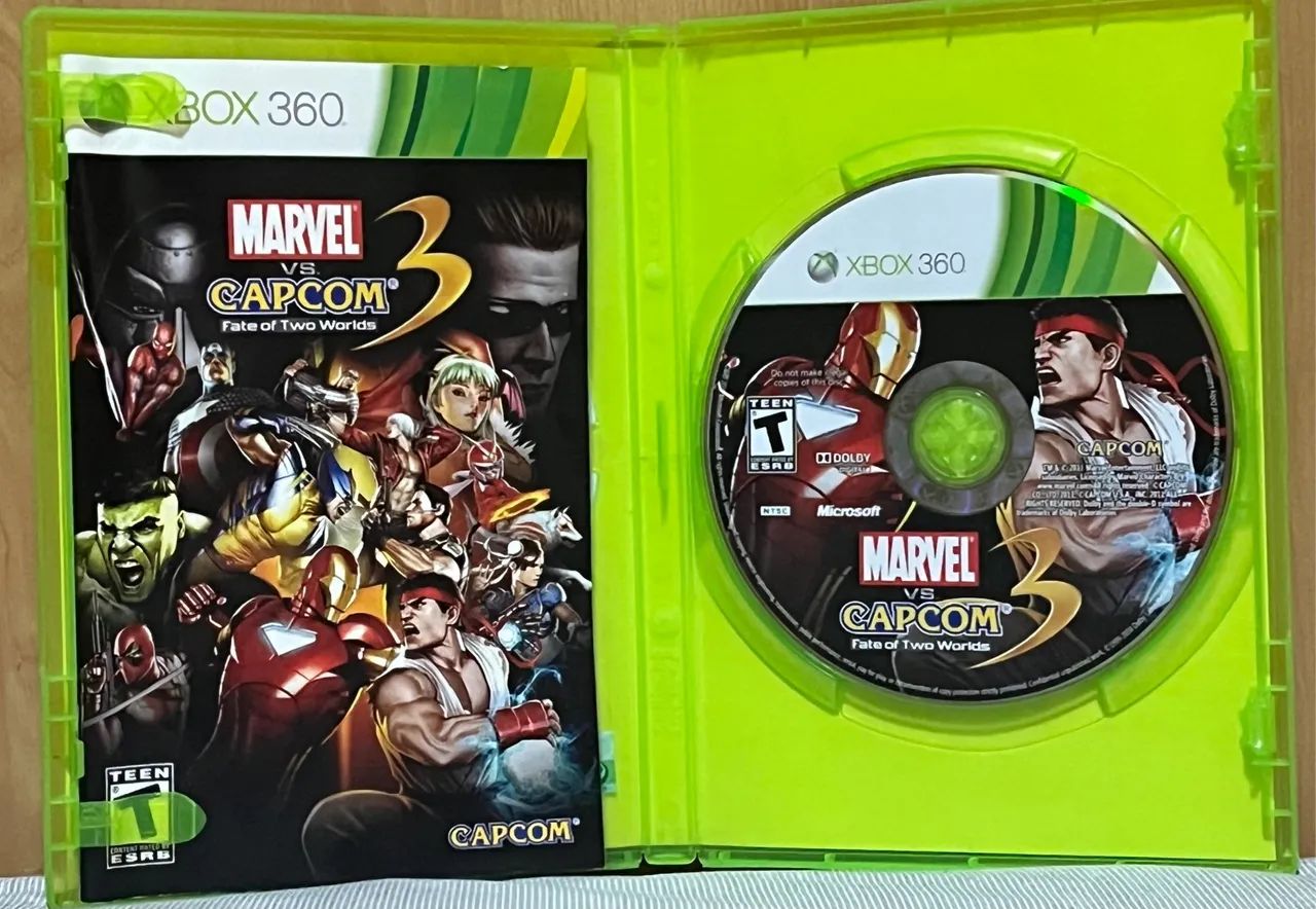 Marvel vs Capcom 3 Xbox 360 - Jogos de Vídeo Game - Condomínio Florais ...