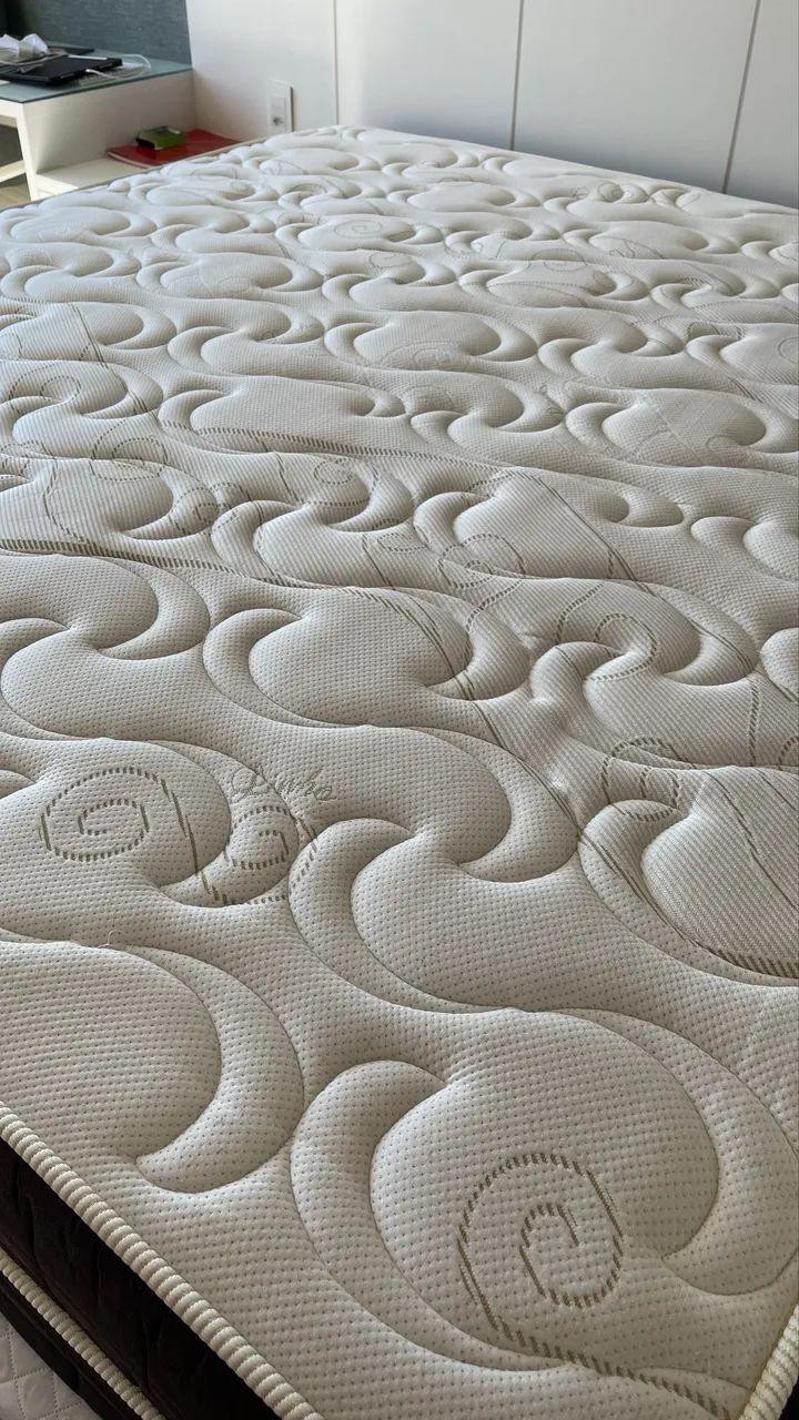 Colchão Ortobom Bellona king Size e cama box Baú - Camas e Colchões ...