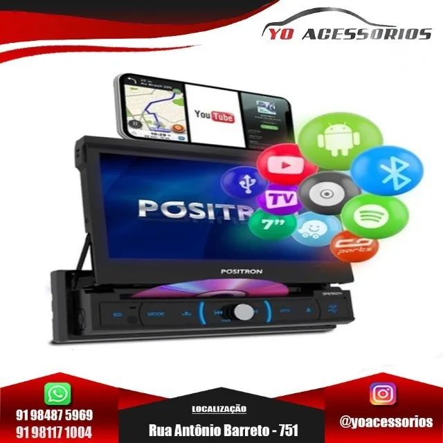 "positron retratil" no Brasil