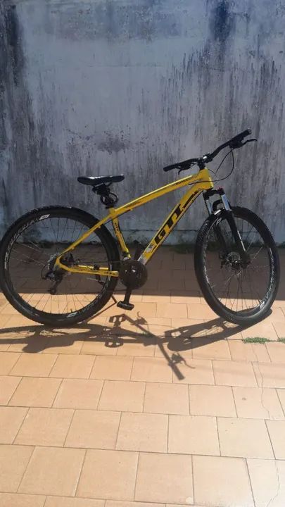 Bike GTI Aro 29 Amarela e Preta - Ótimo Estado! - Ciclismo - São João, Itajaí 1382625685 | OLX