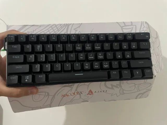 Teclado Mecânico AJAZZ NK61 NacoDex - Switch Red - 60% - Periféricos e ...