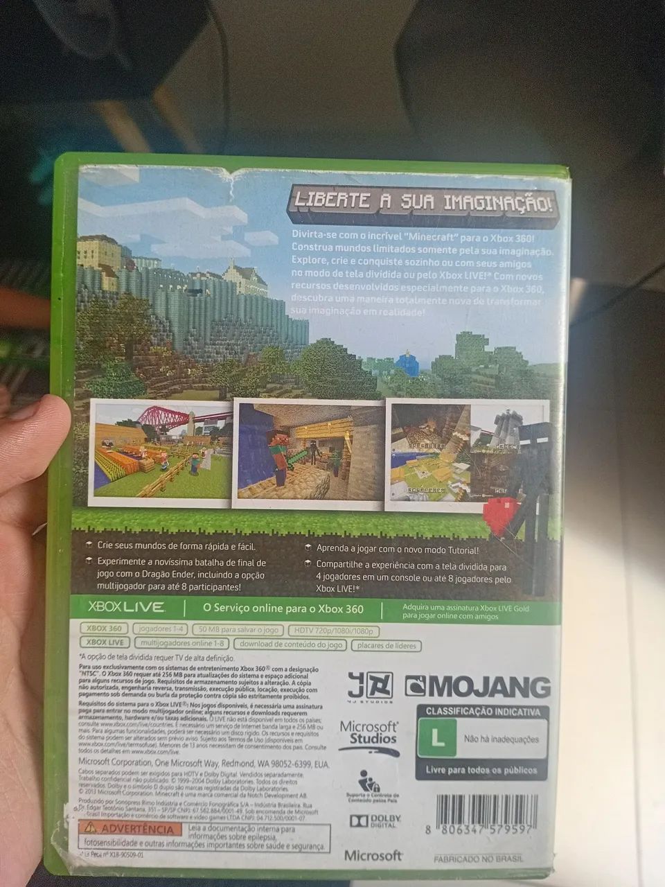 MINECRAFT ORIGINAL - Jogos de Vídeo Game - Santa Cruz, Rio de Janeiro ...