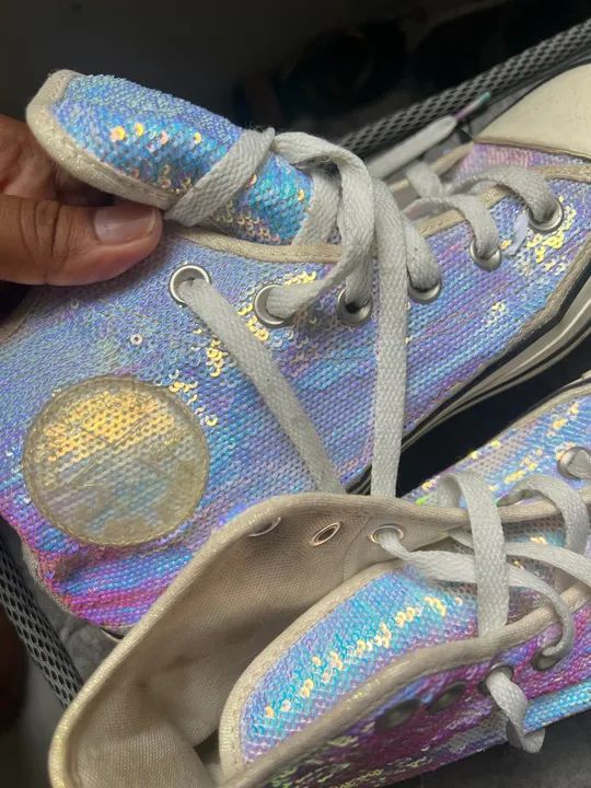 Tênis Converse All Star Colorido holográfico - Calçados - Barro Duro ...