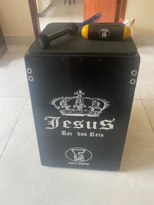 Cajon Acústico Duplo Som Forte - Instrumentos musicais - Itacorubi ...