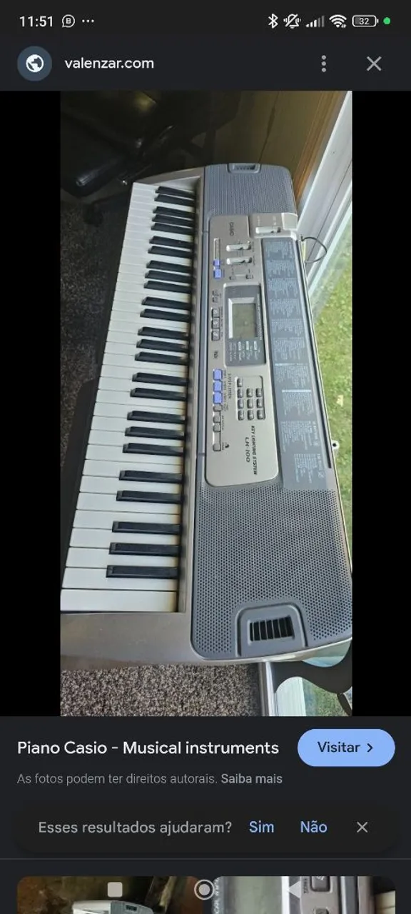 "teclado casio lk" - Instrumentos musicais no Brasil