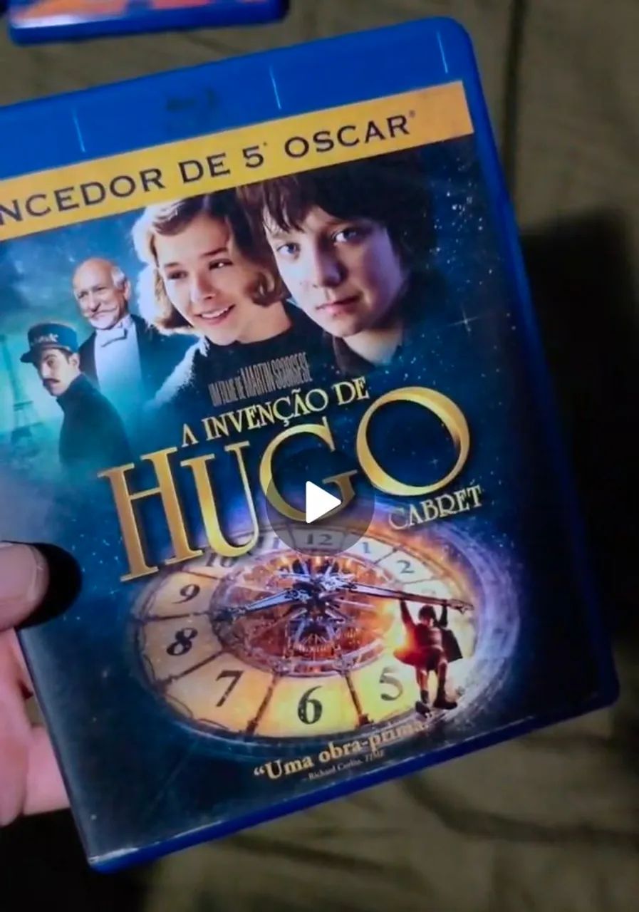 Bluray filme A invenção de Hugo Cabret - DVD, Blu-Ray e Vídeo Cassete ...
