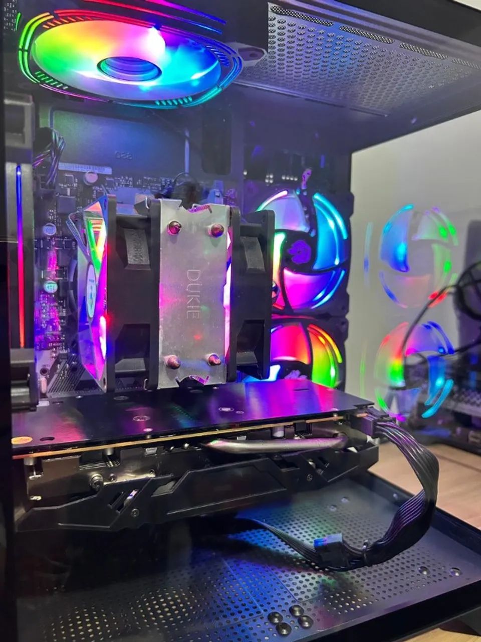 Pc Gamer | i3 8100 8ª Gen | 8GB Ram | RX 580 8GB | SSD 500GB + HD ...